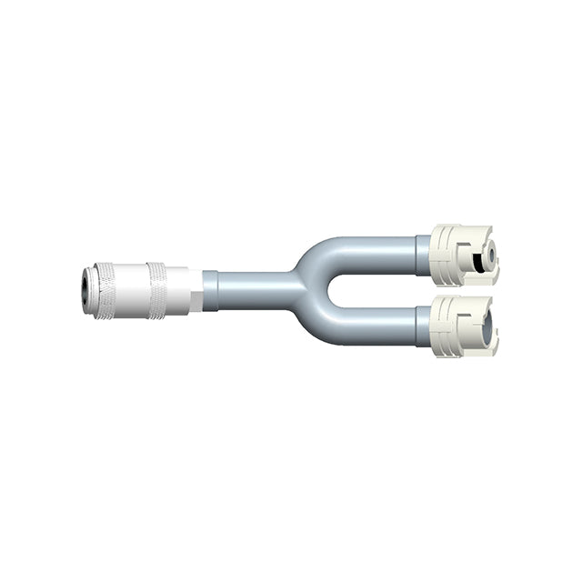 Y Adapter Female Bayonet 2-Tube Mated Submin Cuff (Pack of 10) - MARS ...