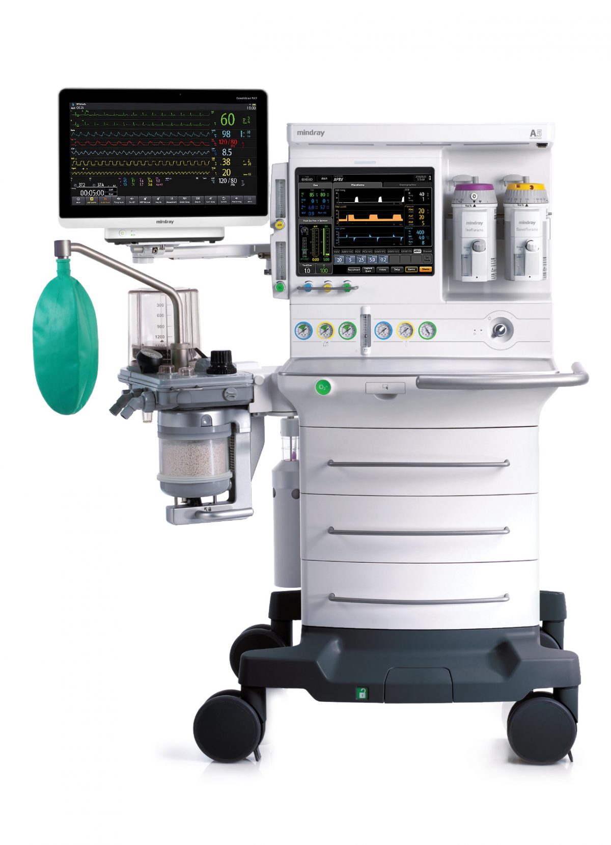Mindray A5 Advantage Anesthesia Machine - 121-001466-00 - MARS